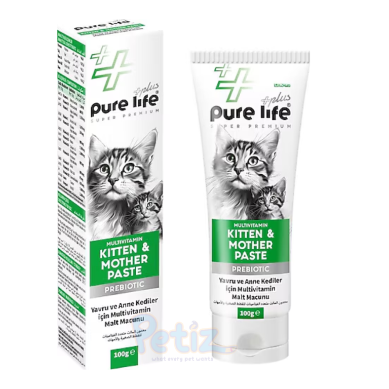 Pure Life Plus 100 gr Multivitamin Malt Kitten and Mother Cat Paste - Petiz